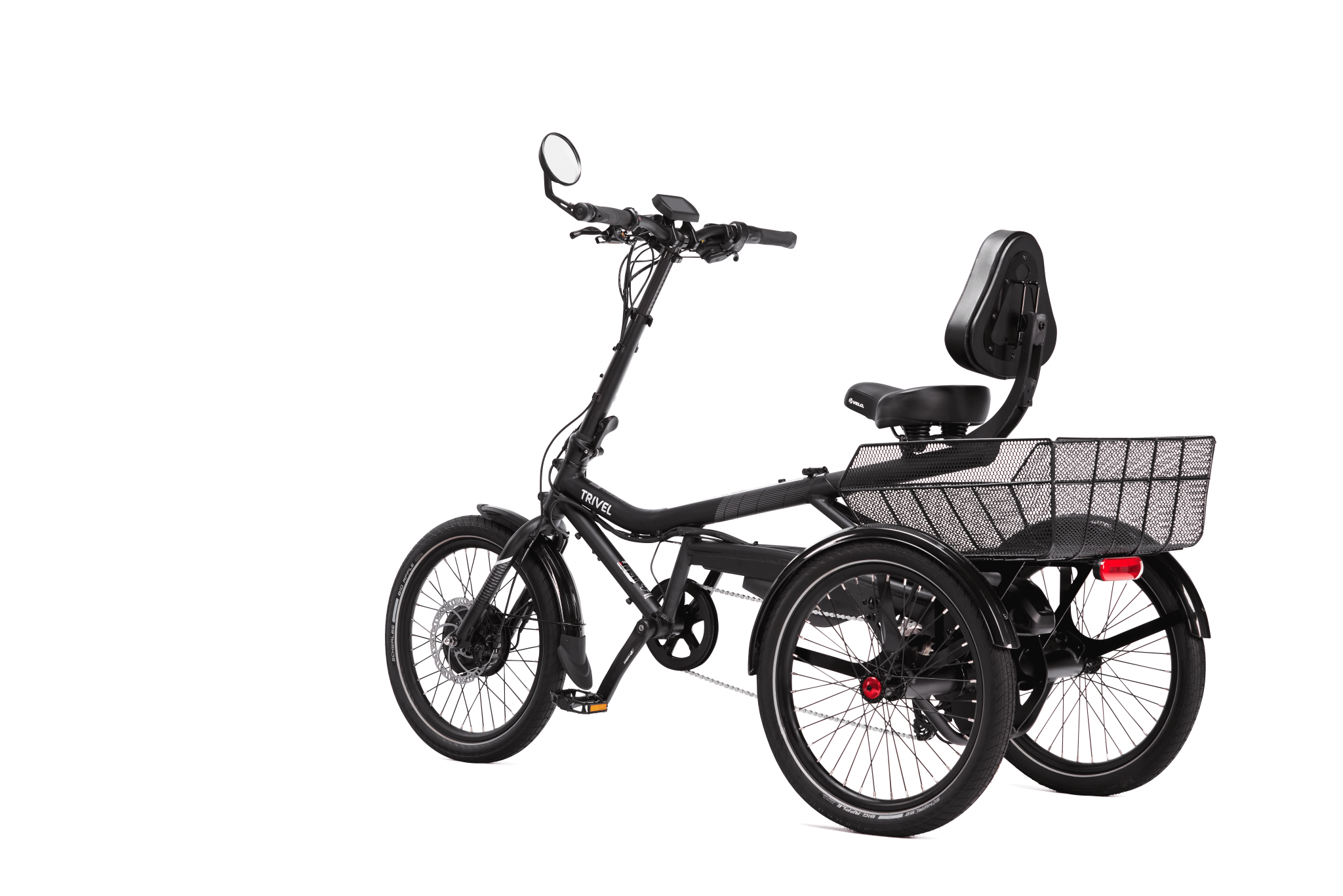 e-Azteca Electric Red Tricycle - 10.5 AH Battery | ZIZE Bikes