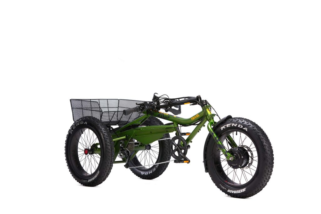e-Fat Azteca Black Electric Tricycle -14 AH Battery | ZIZE Bikes
