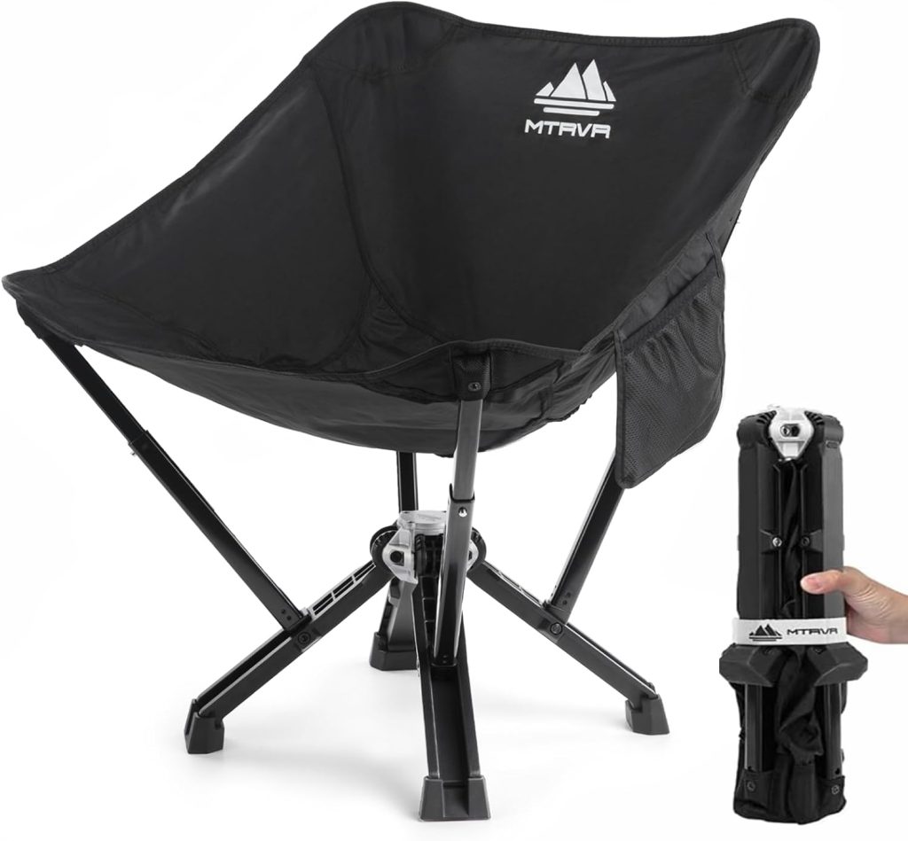 MTRVR Folding Camping Chairs, Portable Camp Chair, Lightweight, Compact ...
